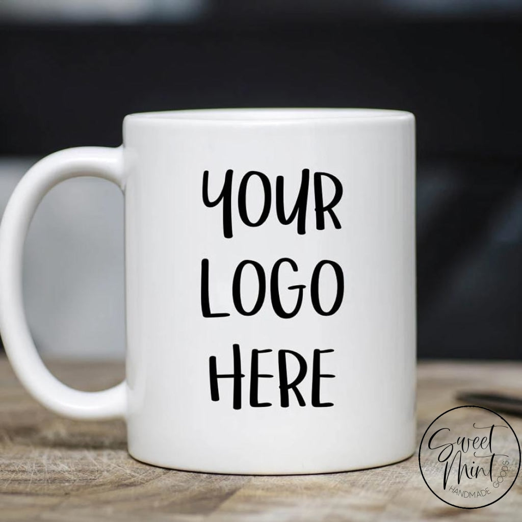 Custom Logo Mug – Sweet Mint Handmade Goods